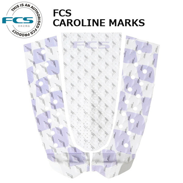 【楽天市場】FCS デッキパッド CAROLINE MARKS TRACTION / エフシーエス キャロライン マークス トラクション ...