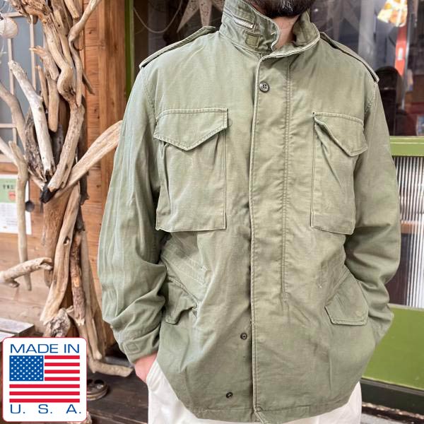 【楽天市場】60s 実物 米軍 M-65 2nd フィールド ジャケット M-R アルミジッパー セカンド アルミジップ USA製 レア ビンテージ D146【中古】【古着】【メンズ】【通販 ...