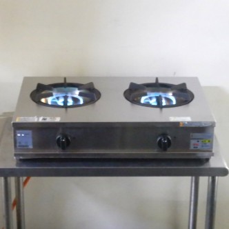【楽天市場】【中古】2014年製 タニコー TGU-75 卓上 2口 コンロ W750D500H185mm LP ガス テーブル 9.5mmゴムホース接続 プロパン 鍋～28cm：良品厨房 ...