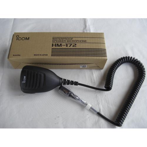 【楽天市場】アイコムHM-172（HM172） 防水形スピーカーマイクロホン JIS保護等級7防浸相当：CQオーム