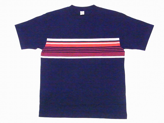 【楽天市場】WAREHOUSE[ウエアハウス] Tシャツ パネルボーダーT 4093 PANEL BORDER パネルボーダーTシャツ (ネイビー/クリーム×レッド)：American ...