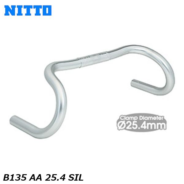【楽天市場】NITTO 日東 B135 AA 25.4 SIL 自転車 ドロップハンドル：サイクルロード