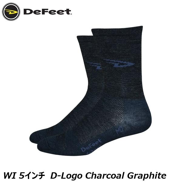 【楽天市場】DeFeet ディフィート WI 5インチ D-Logo Charcoal Graphite サイクルソックス 靴下：サイクルロード