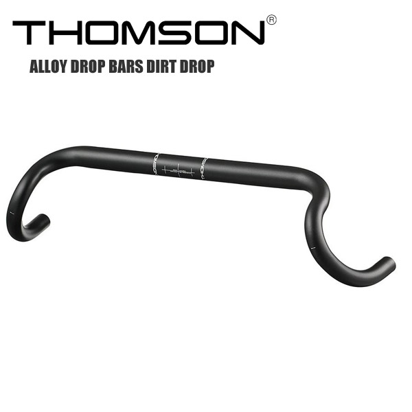 【楽天市場】THOMSON トムソン ALLOY DROP BARS DIRT DROP アルミオフロードバー ハンドルバー 自転車：サイクルロード