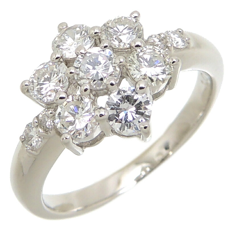 【楽天市場】【飯能本店】 ノンブランド Pt900 1.00ct ダイヤモンド レディース リング・指輪 Pt900プラチナ 11.5号 DH71457【大黒屋質店出品】 【中古】【送料無料 ...