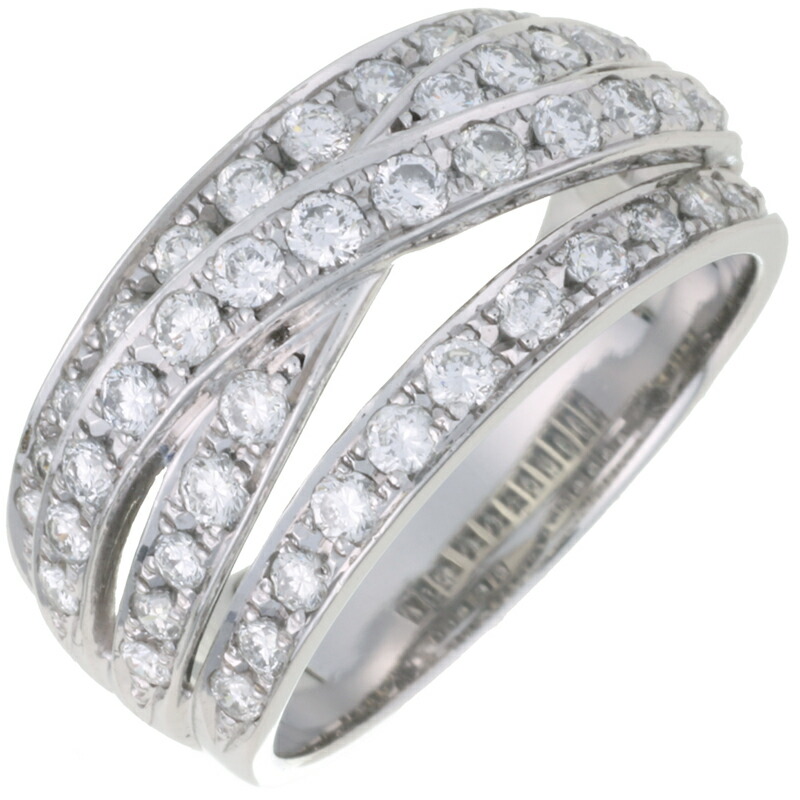 【楽天市場】【飯能本店】 ノンブランド Pt900 1.00ct ダイヤモンド レディース リング・指輪 Pt900プラチナ 13.5号 DH72057【大黒屋質店出品】 【中古】【送料無料 ...