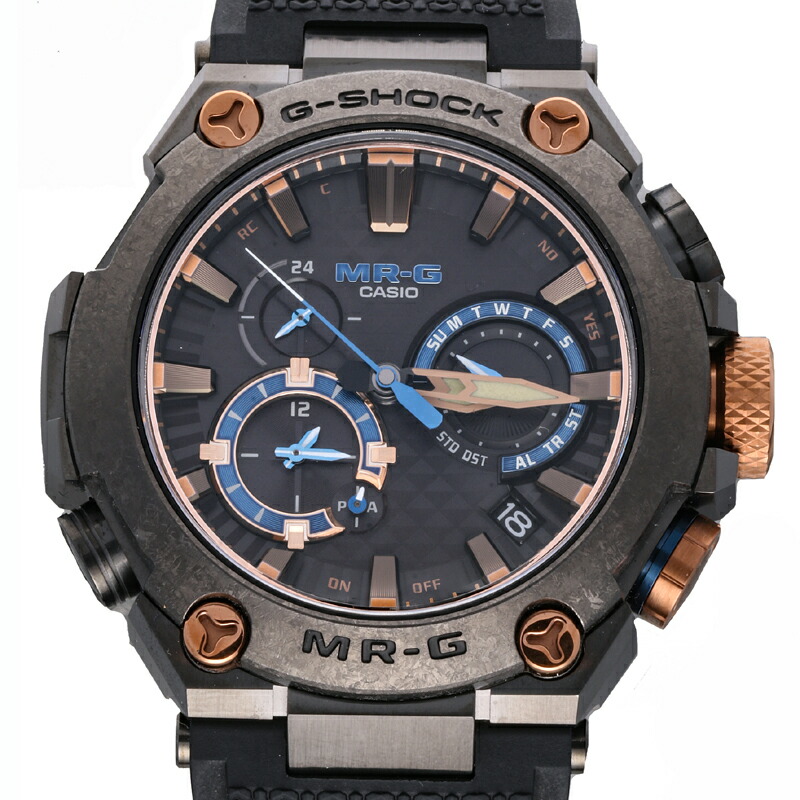 【楽天市場】【飯能本店】 カシオ G-SHOCK MRG-B2000シリーズ 勝色 ブラック チタン メンズ 腕時計 MRG-B2000R ...