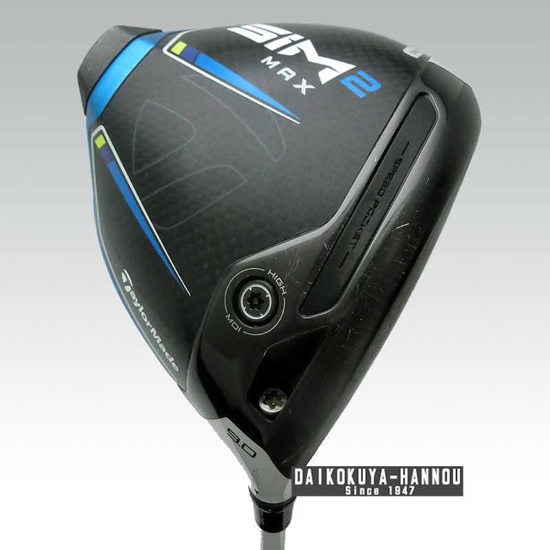 【楽天市場】【飯能本店】 テーラーメイド 2021年モデル シム2 マックス SIM2 MAX ドライバー 9.0° TOUR AD HD-6 (S) ツアーAD メンズ ドライバー ...