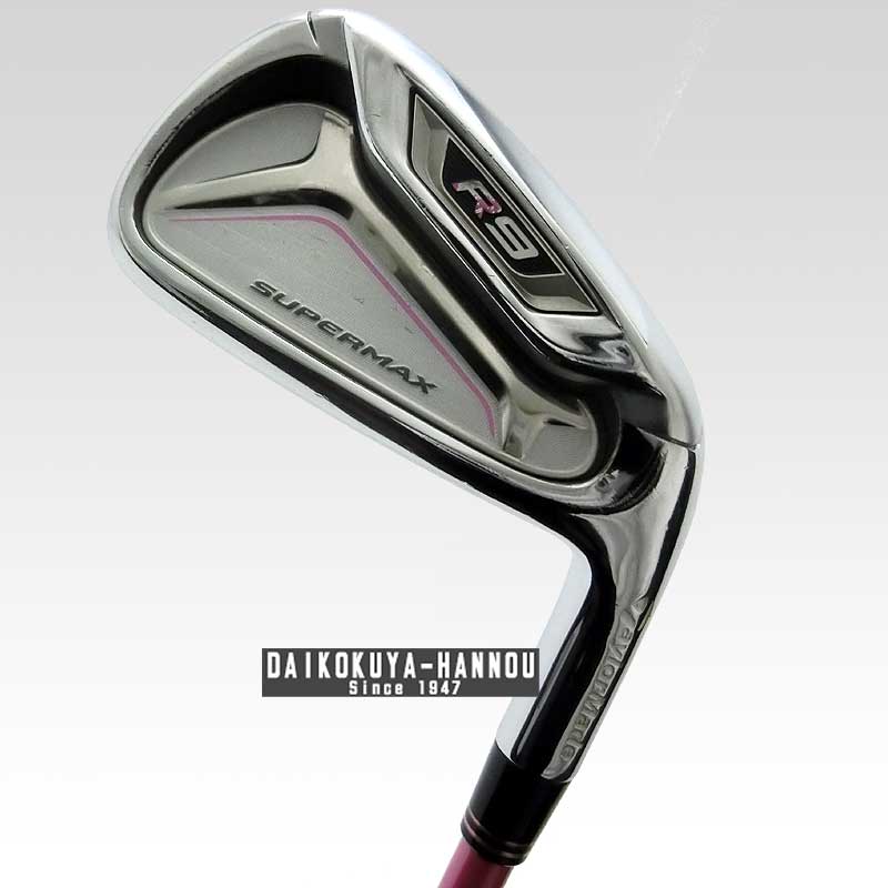 【楽天市場】【飯能本店】 テーラーメイド 2010年モデル R9 SUPERMAX スーパーマックス レディース アイアン 5本セット(#7 ...