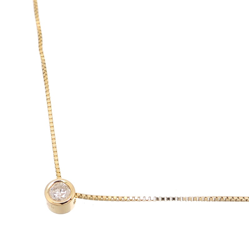 【楽天市場】【飯能本店】 ノンブランド K18 0.08ct ダイヤモンド レディース ネックレス K18ゴールド DH75171【大黒屋質店出品】 【中古】【送料無料】【店頭受取対応商品 ...