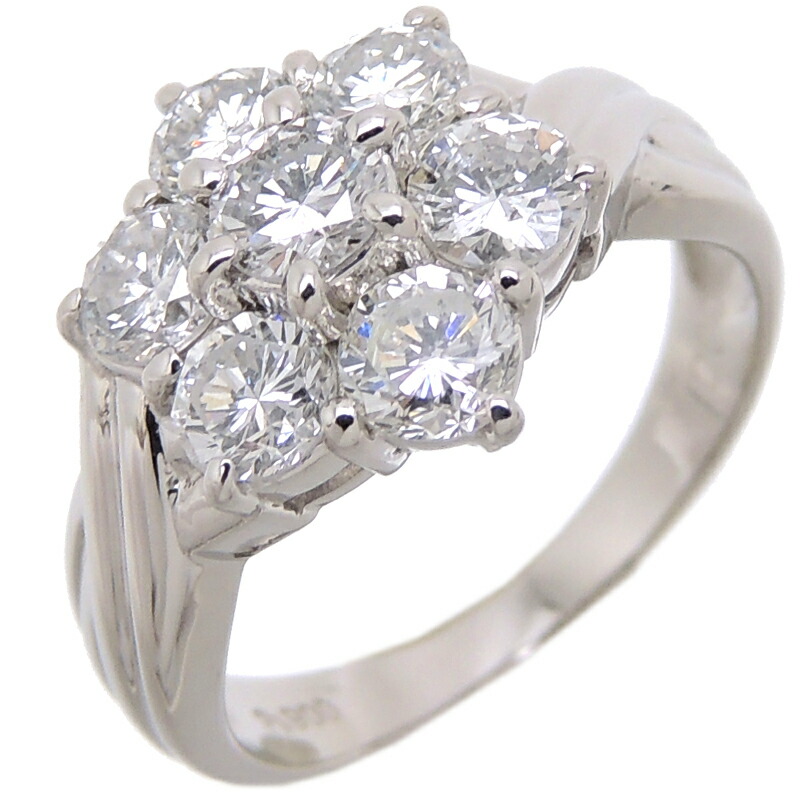 【楽天市場】【銀座店】 ノンブランド Pt900 2.00ct ダイヤモンド レディース・メンズ リング・指輪 Pt900プラチナ 16号 DH75921【大黒屋質店出品】 【中古】【送料無料 ...