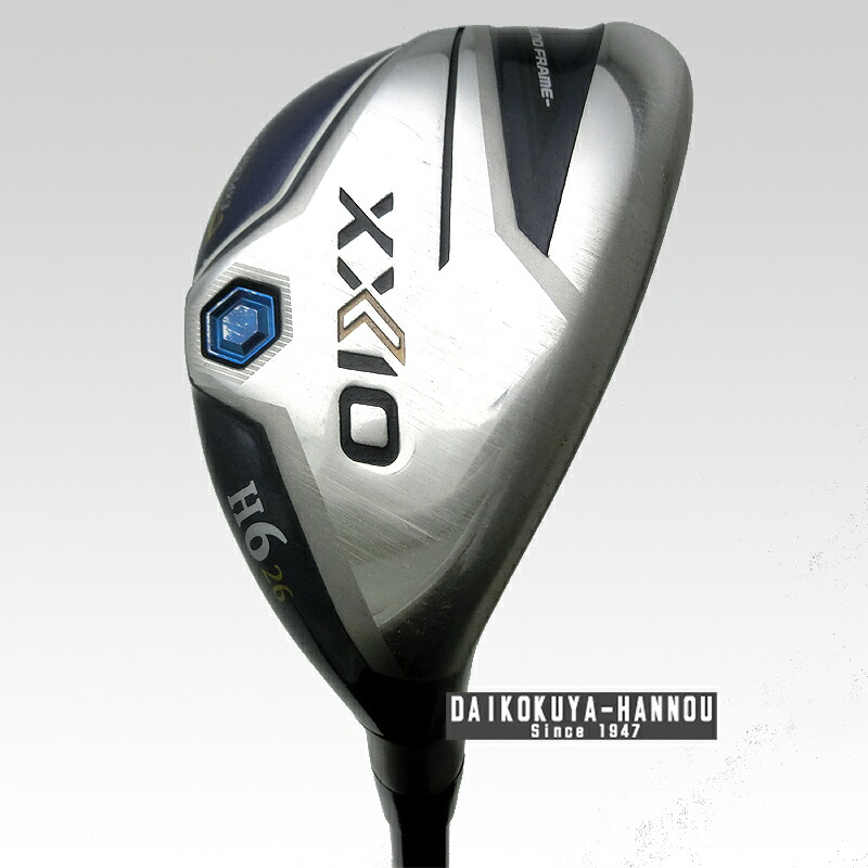 【楽天市場】【飯能本店】 ダンロップ XXIO12 ゼクシオ12 ゼクシオ トゥエルブ ハイブリッド H6 26° GRAPHITE RAUNE HYBRID h45 (R) グラファイト ...