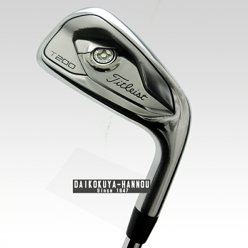 【楽天市場】【飯能本店】 タイトリスト 2019年モデル T200 アイアン 5本セット(#6-Pw) N.S.PRO 950GH neo (S) NS950 ネオ メンズ アイアン ...