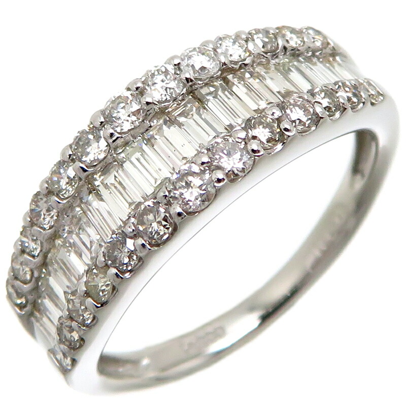 【楽天市場】【飯能本店】 ノンブランド Pt900 1.00ct ダイヤモンド レディース リング・指輪 Pt900プラチナ 11.5号 DH79420【大黒屋質店出品】 【中古】【送料無料 ...