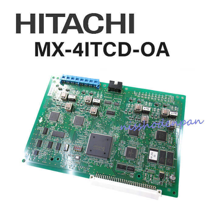 【楽天市場】【中古】MX-4ITCD-OA 日立/HITACHI MX100/200IP ISDN4外線ユニット【ビジネスホン 業務用 電話機 本体】：日商電販 楽天市場店