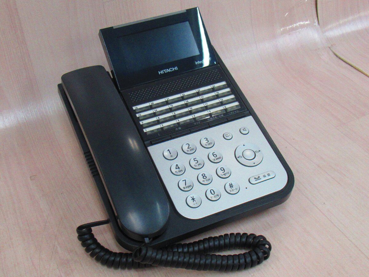 【楽天市場】【中古】 ET-24iF-IPSDB 日立 integral-F 24ボタンIP標準電話機 【ビジネスホン 業務用 電話機 本体 ...