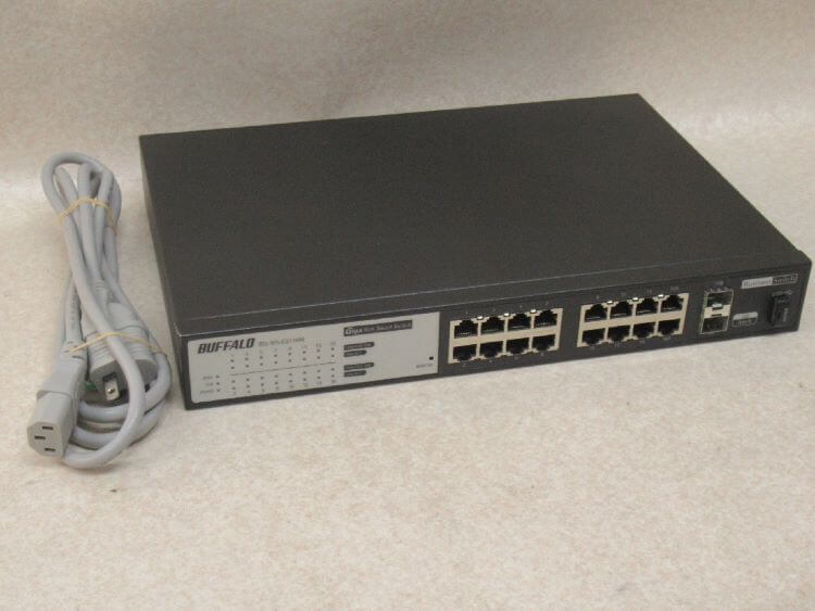 【楽天市場】【中古】 BSL-WS-G2116M BUFFALOバッファロー GigaBitスイッチ 16ポート 【ビジネスホン 業務用 電話機 本体】 ：日商電販 楽天市場店