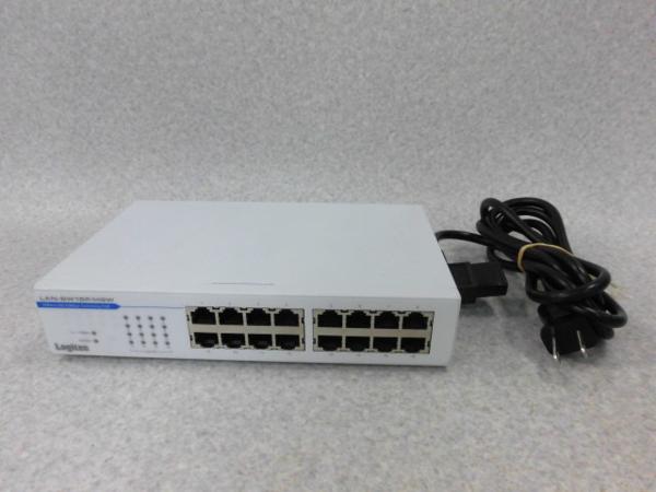 【楽天市場】【中古】LAN-SW16P/HGWLogitec/ロジテック16ポートスイッチングハブ【ビジネスホン 業務用 電話機 本体】：日商電販 楽天市場店