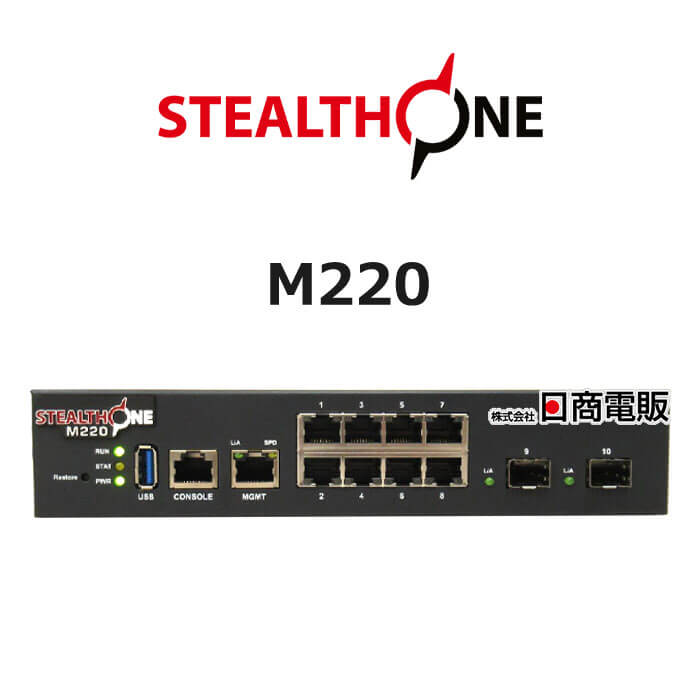【楽天市場】【中古】 StealthOne M220 Y'S / ワイズ セキュリティスイッチアプライアンス 【ビジネスホン 業務用 電話機 本体】：日商電販 楽天市場店