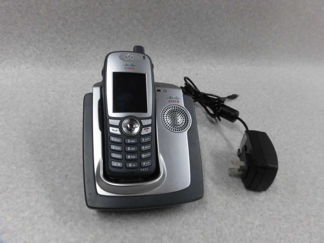 【楽天市場】【中古】【充電台付】CP-7921G-P-K9 Cisco/シスコ Cisco Unified WirelessIP Phone ...