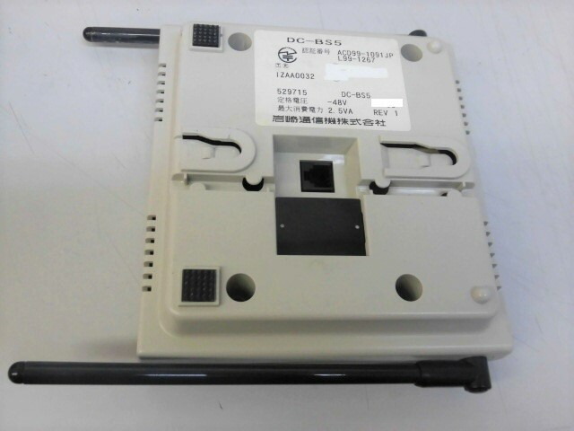 【楽天市場】【中古】DC-BS5岩通/IWATSU TELMAGE/テレマージュ コードレス増設接続装置【ビジネスホン 業務用 電話機 本体 子機】：日商電販 楽天市場店