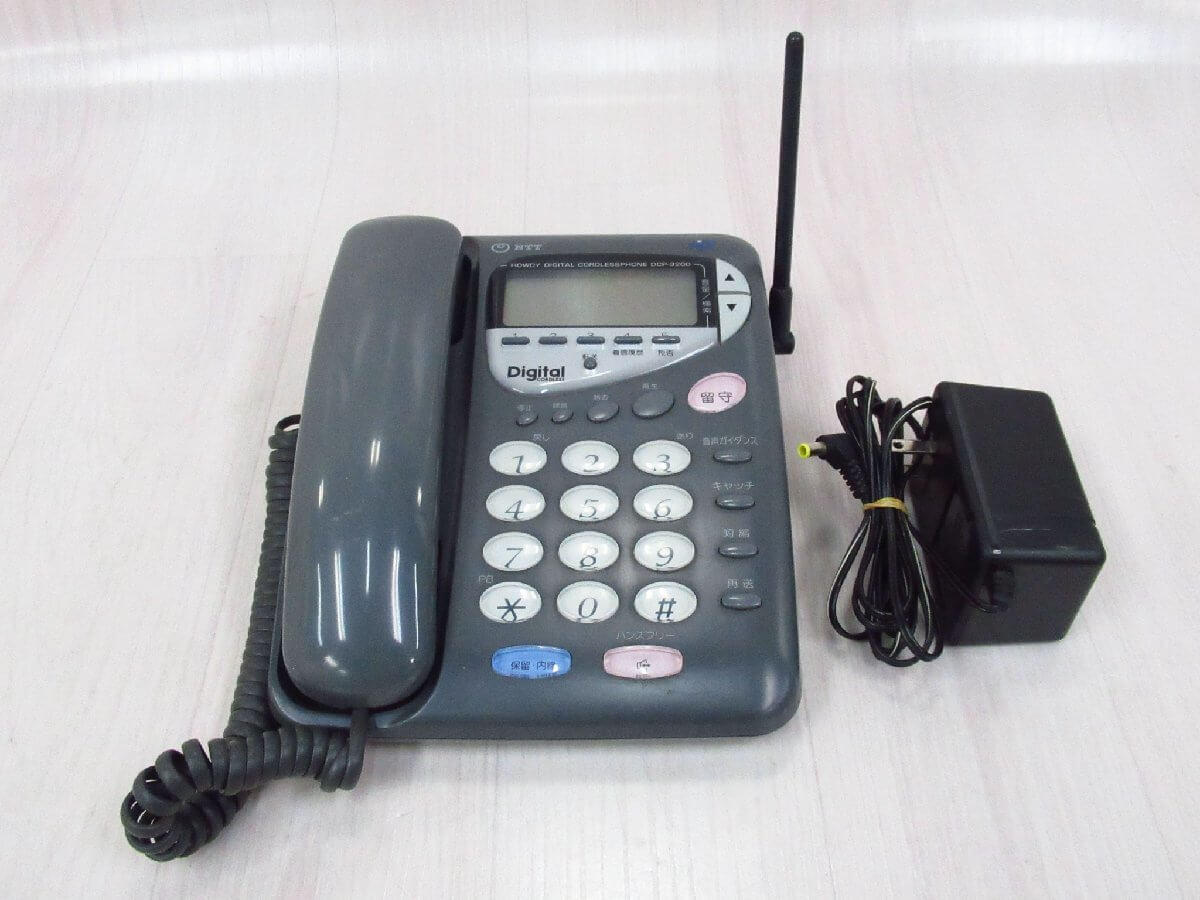 【楽天市場】【中古】【AC付】 DCP-3200M 親機 NTT 単体電話機 デジタルコードレスホン 【ビジネスホン 業務用 電話機 本体】：日商電販 楽天市場店