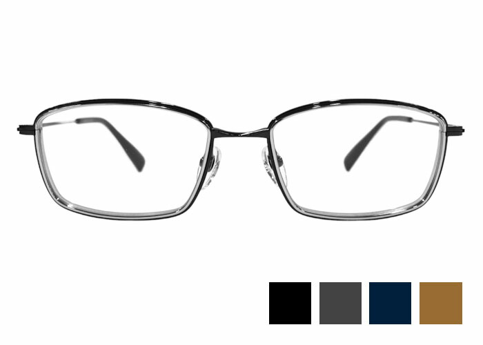 【楽天市場】ハマモト HAMAMOTO ht-359 53 18 ht9 日本製 伊達 度付き チタン スクエア メンズ レディース 老眼鏡 遠近両用 メガネ めがね 眼鏡 新品 送料無料：アイカフェ