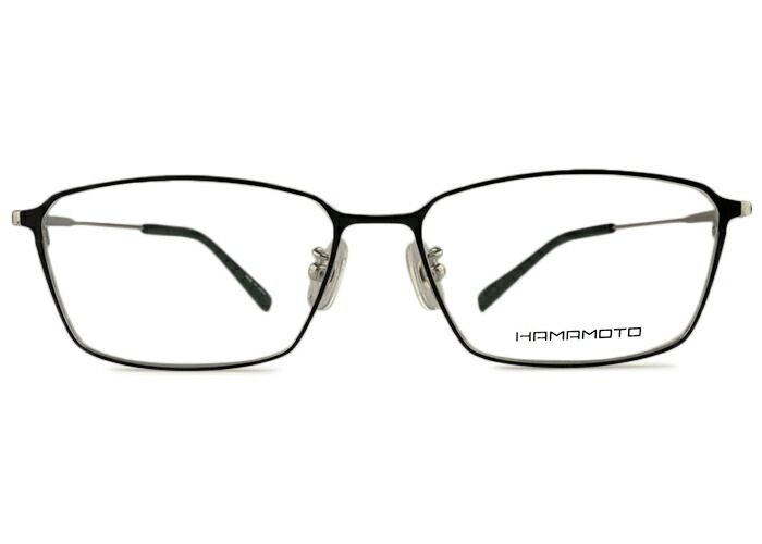 【楽天市場】ハマモト HAMAMOTO HT-321 日本製 チタン スクエア 軽量 伊達 度付き 老眼鏡 遠近両用 メガネ めがね 眼鏡 ...