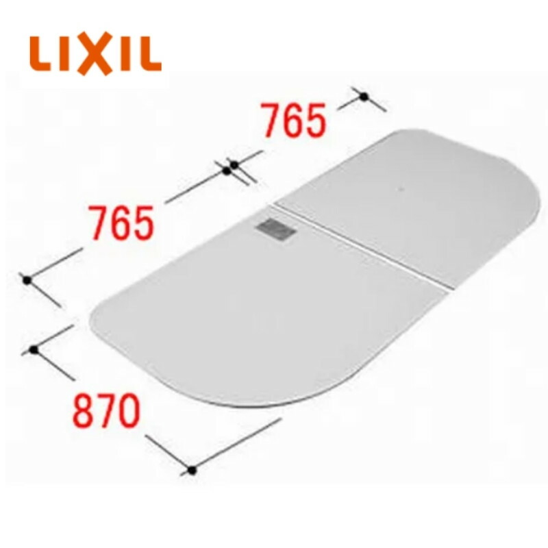 【楽天市場】INAX 風呂フタ [YFK-1594B-K] (イデアトーン浴槽用) 2枚組 ホワイト LIXIL：リフォームおたすけDIY楽天市場店