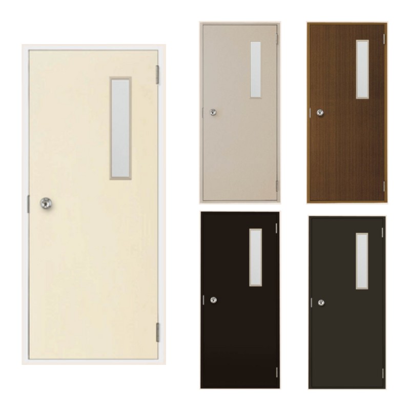 【楽天市場】【オーダーサイズ】玄関ドア 勝手口ドア LONF-T-ORDER ロンカラーフラッシュドア 半外付型 握り玉/レバー 立額付 ...