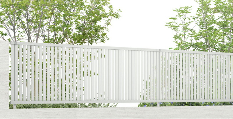 【楽天市場】フェンス LIXIL フェンスAB TS1型(縦スリット1) T-12 本体 2000mm(フリーポールタイプ専用)×1200mm リクシル フェンス 目隠し おしゃれ リフォーム ...