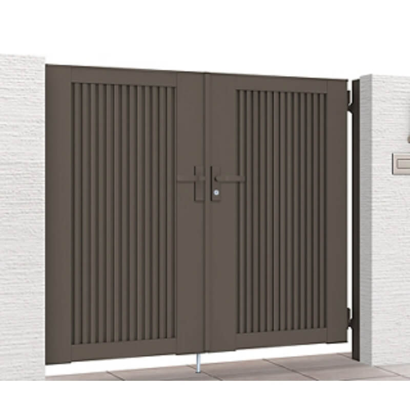 【楽天市場】開き門扉AB TM2型 両開き 柱使用 呼称06-12 扉寸法W1200(600+600)×H1200mm リクシル LIXIL 開き門扉 おしゃれ シンプル リフォーム ...