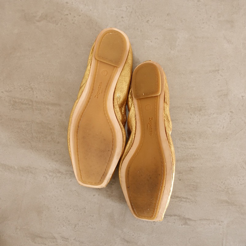 【楽天市場】レペット repetto レザースクエアトゥスリッポン 38/24 38（24cm）【中古】【50D22】【高価買取中】：ブランド ...