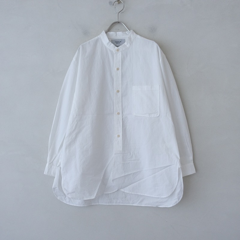【楽天市場】【美品/定価2.7万/2023】 ヤエカライト YAECA WRITE BUTTON SHIRT STAND COLLAR LONG シャツ S【中古】【30F32】【高価買取中 ...