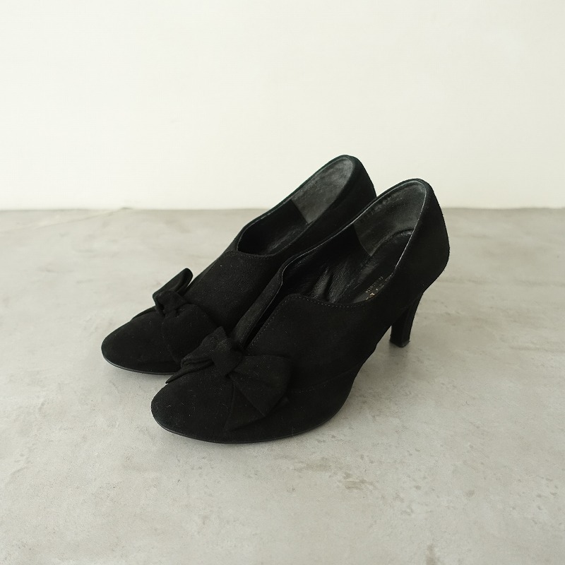 【楽天市場】//メルモ MELMO リボンモチーフブーティ 23.5 23.5EE 【中古】【52A42】：ブランド古着買取drop