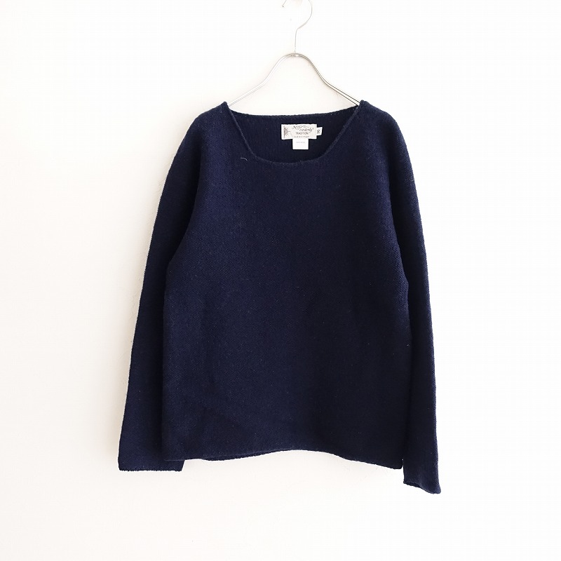 【楽天市場】//ノアイースターリートラディション Nor’easterly tradition ウールニットプルオーバー 36 【中古 ...