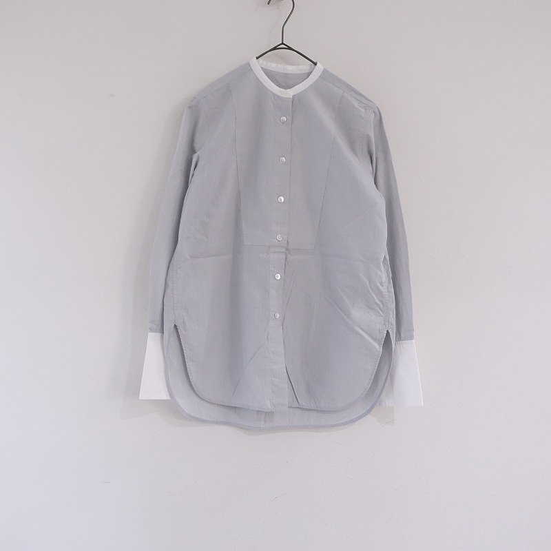 【楽天市場】イレーヴ YLEVE クレリックバンドカラーシャツ 0 【中古】【01H42】：ブランド古着買取drop