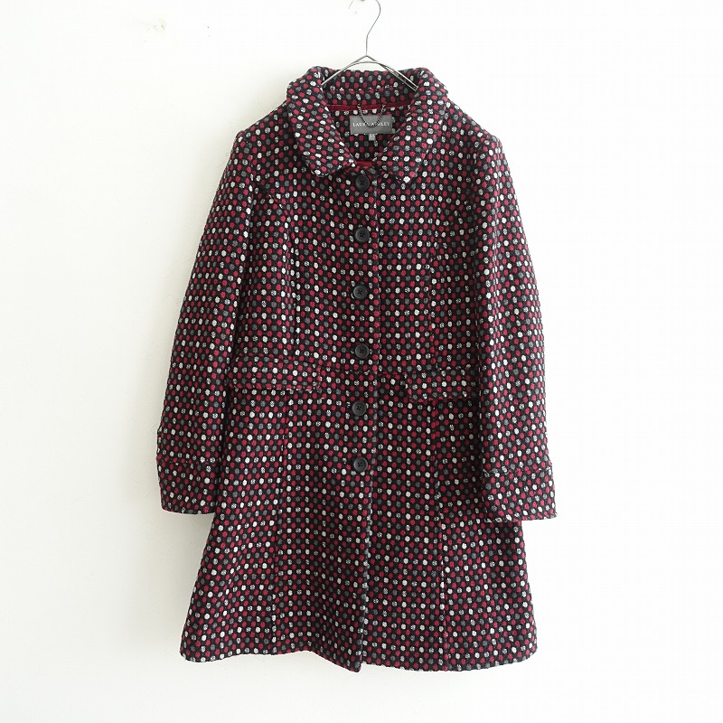 【楽天市場】ローラアシュレィ LAURA ASHLEY ツイードコート EUR 38/USA 8 【中古】【81K42】：ブランド古着買取drop