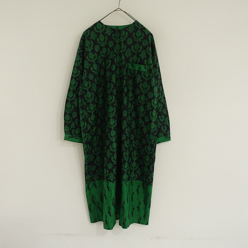 【楽天市場】【未使用/定価1.3万】キルキー kilki コットン切替プリントノーカラーワンピース - 【中古】【72A52】：ブランド古着 ...