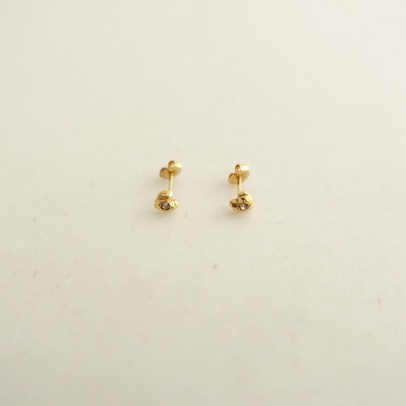 【楽天市場】【定価6.8万】受注生産アイテム/カスカ CASUCA figu K18ハートピアス 【中古】【51D52】：ブランド古着買取drop