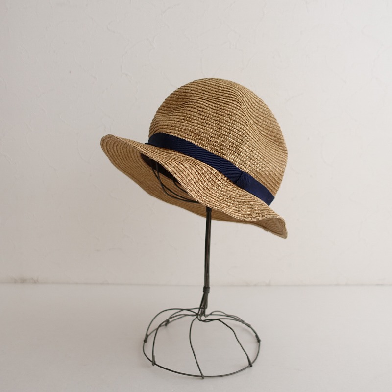 【楽天市場】【定価1.6万】マチュアーハ mature ha. BOXED HAT 4.5cm brim grosgrain ribbon ハット 【中古】【40E52】：ブランド古着買取drop