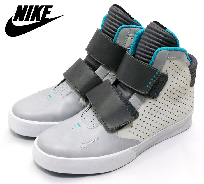 【楽天市場】【NIKE】ナイキ FLY STEPPER フライステッパー 2K3 ハイカット スニーカー 26.5cm グレー ターコイズ ...