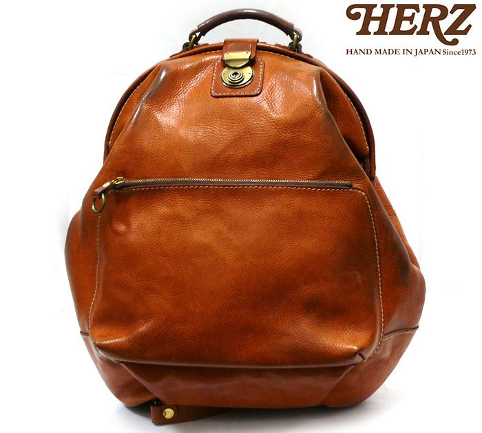 【楽天市場】【HERZ】ヘルツ 1 paku わんぱく リュック R-144 Lサイズ レザー 本革 鞄 かばん RC1932【中古】：リサイクルストア エコライフ