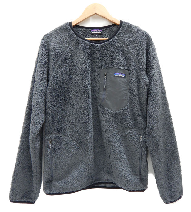【楽天市場】【patagonia】パタゴニア STY25895 ロスガトスクルー フリースファー FB2200 グレー サイズM メンズ【中古 ...