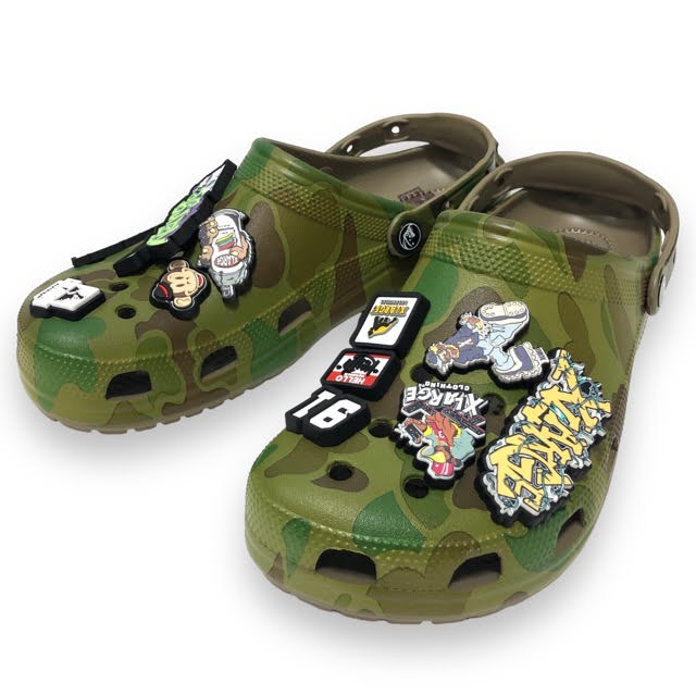【楽天市場】【XLARGE×crocs】エクストララージ クロックス コラボ クラシカル クロッグ カモフラージュ柄 迷彩 11パターン ...