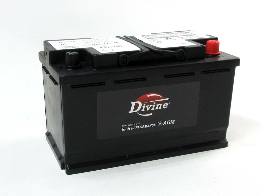 【楽天市場】AGM20-80 VRLA Divine AGMバッテリー 互換 BLA-80-L4 LN4 94R アウディ AUDI A1 A3 A4 A5 A6 Q5 R8 RS3 RS6 ...