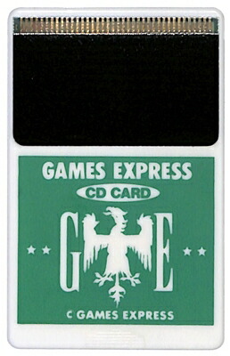 【楽天市場】【PCE Huカード】GAMES EXPRESS CD CARD ゲームエクスプレスCDカード（ソフトのみ）【中古】 ※起動用 ...