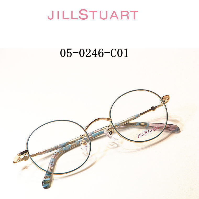 【楽天市場】新作 05-0246-01 ジル・スチュアート【JILL STUART】度付きレンズ付セット【05-0246-01】メタル枠3色有り：永平寺メガネ 楽天市場店