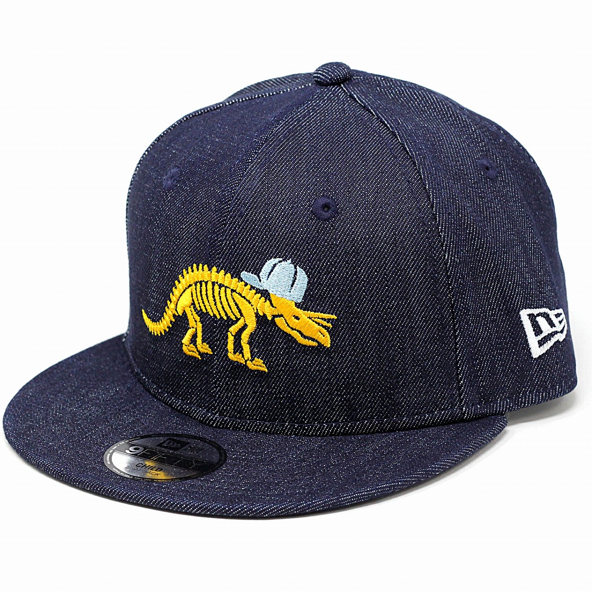 【楽天市場】デニム キャップ キッズ ニューエラ 帽子 子供用 キャップ NEWERA Child 9FIFTY 男の子 恐竜 ベースボール ...