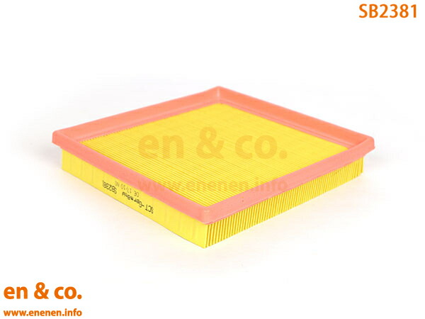 【楽天市場】【1000円均一!在庫処分セール!】 SCT SB2381 エアフィルター 純正品番04E129620A対応品 ...